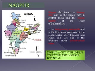 Master Plan review of Nagpur by VNIT Nagpur | PPSX
