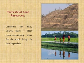 USE & MISUSE OF WATER RESOURCES & LAND RESOURCES | PPTX