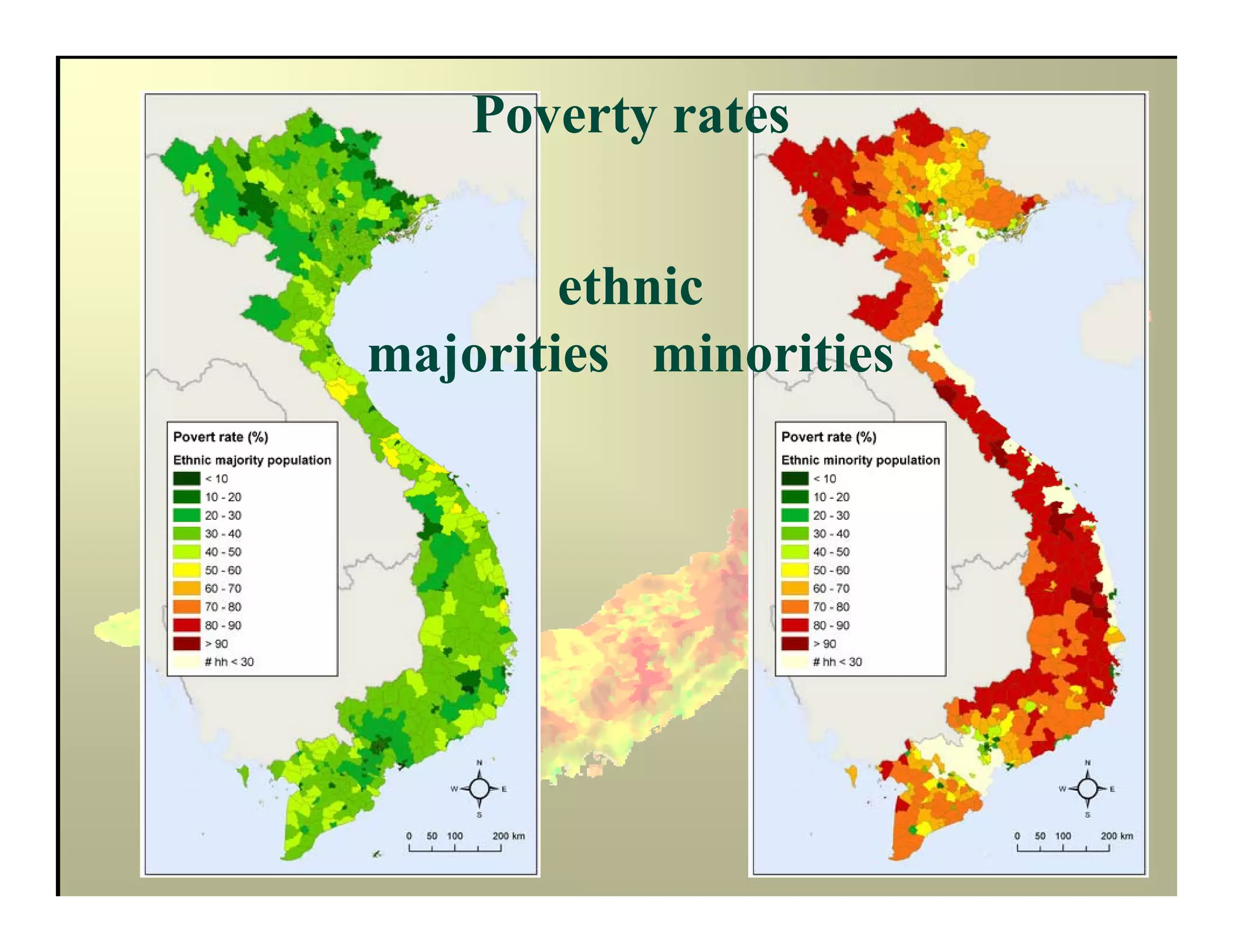Spatial Patterns of Poverty in Vietnam and Laos | PDF