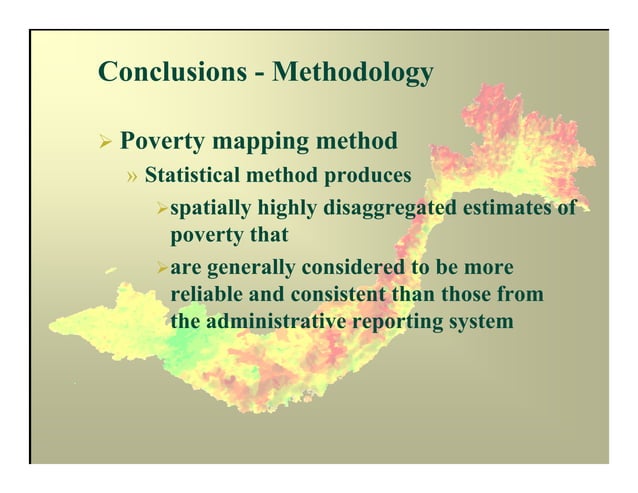 Spatial Patterns of Poverty in Vietnam and Laos | PDF