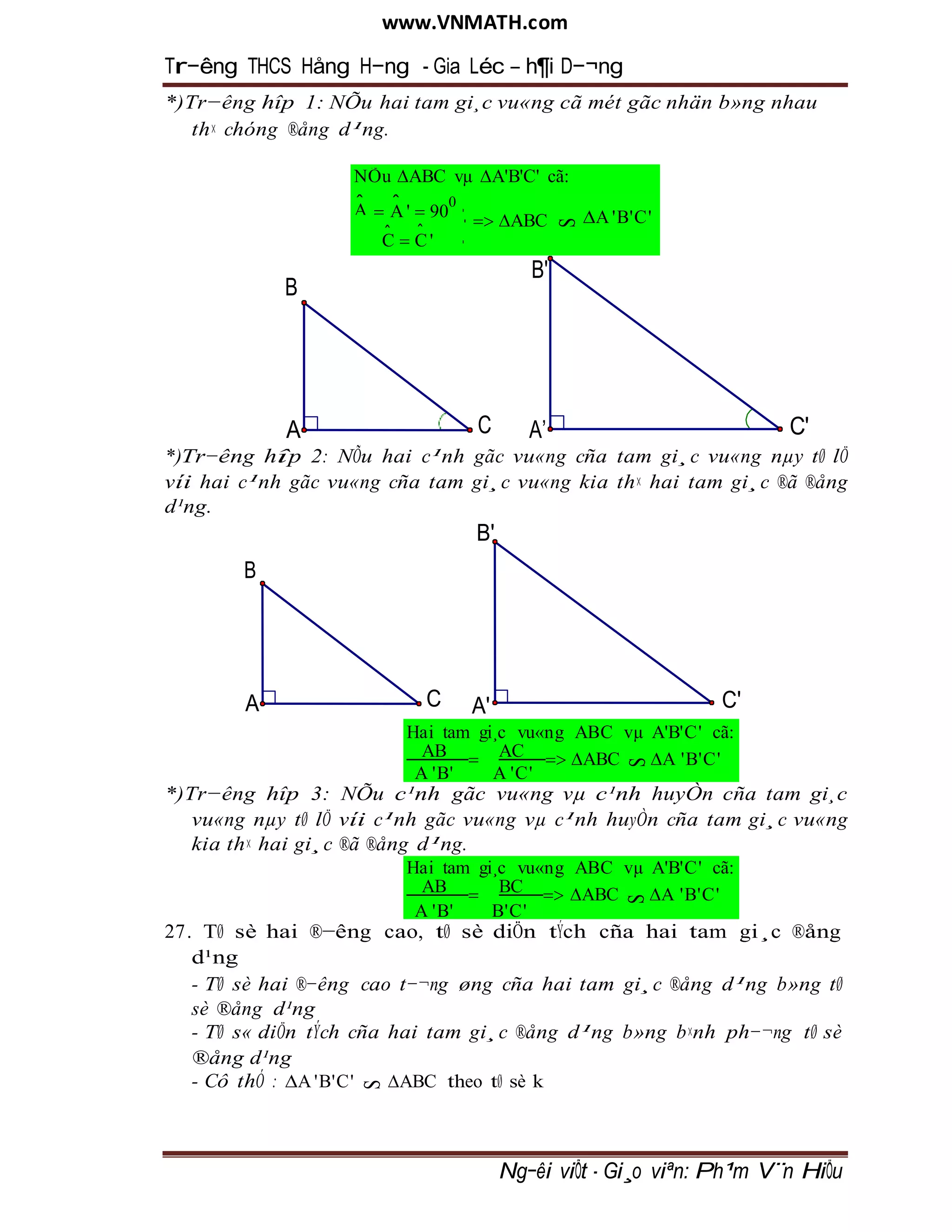 [Vnmath.com] he thong kien toan thcs dai so va hinh hoc | PDF