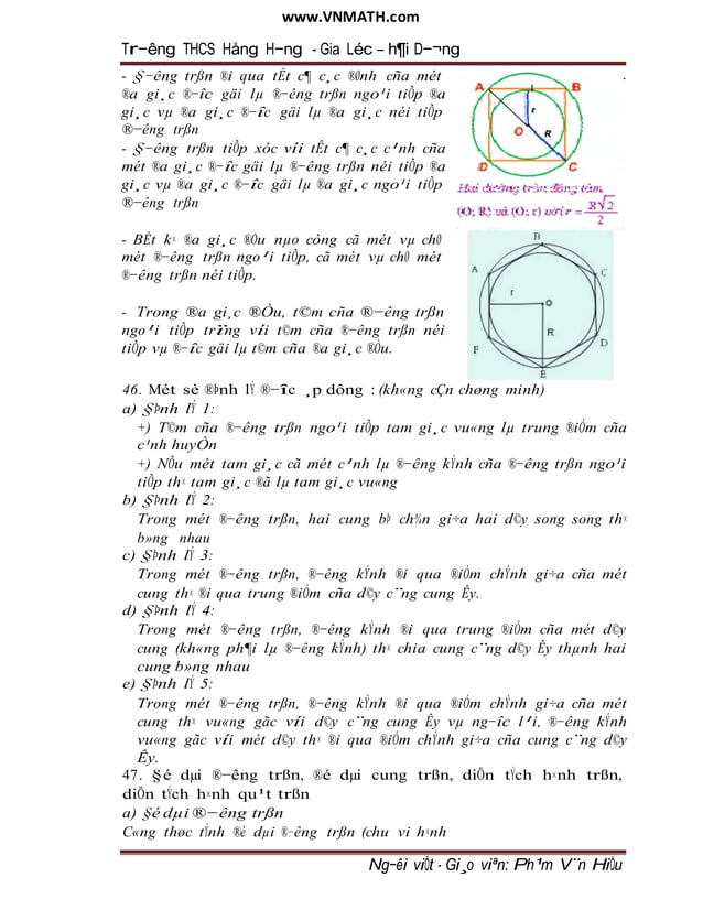 [Vnmath.com] he thong kien toan thcs dai so va hinh hoc | PDF