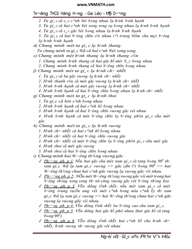 [Vnmath.com] he thong kien toan thcs dai so va hinh hoc | PDF