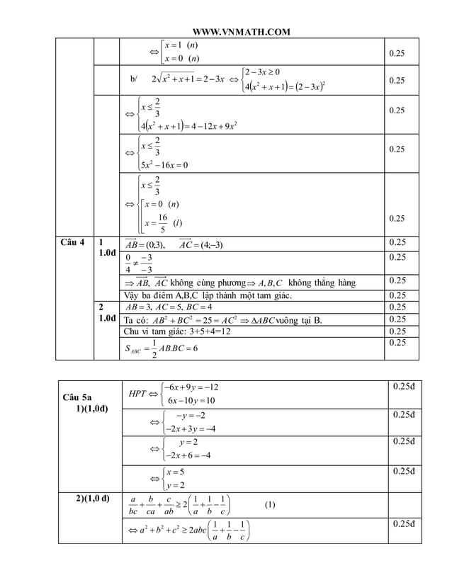 [Vnmath.com] toan 10 hki - cl1 | PDF