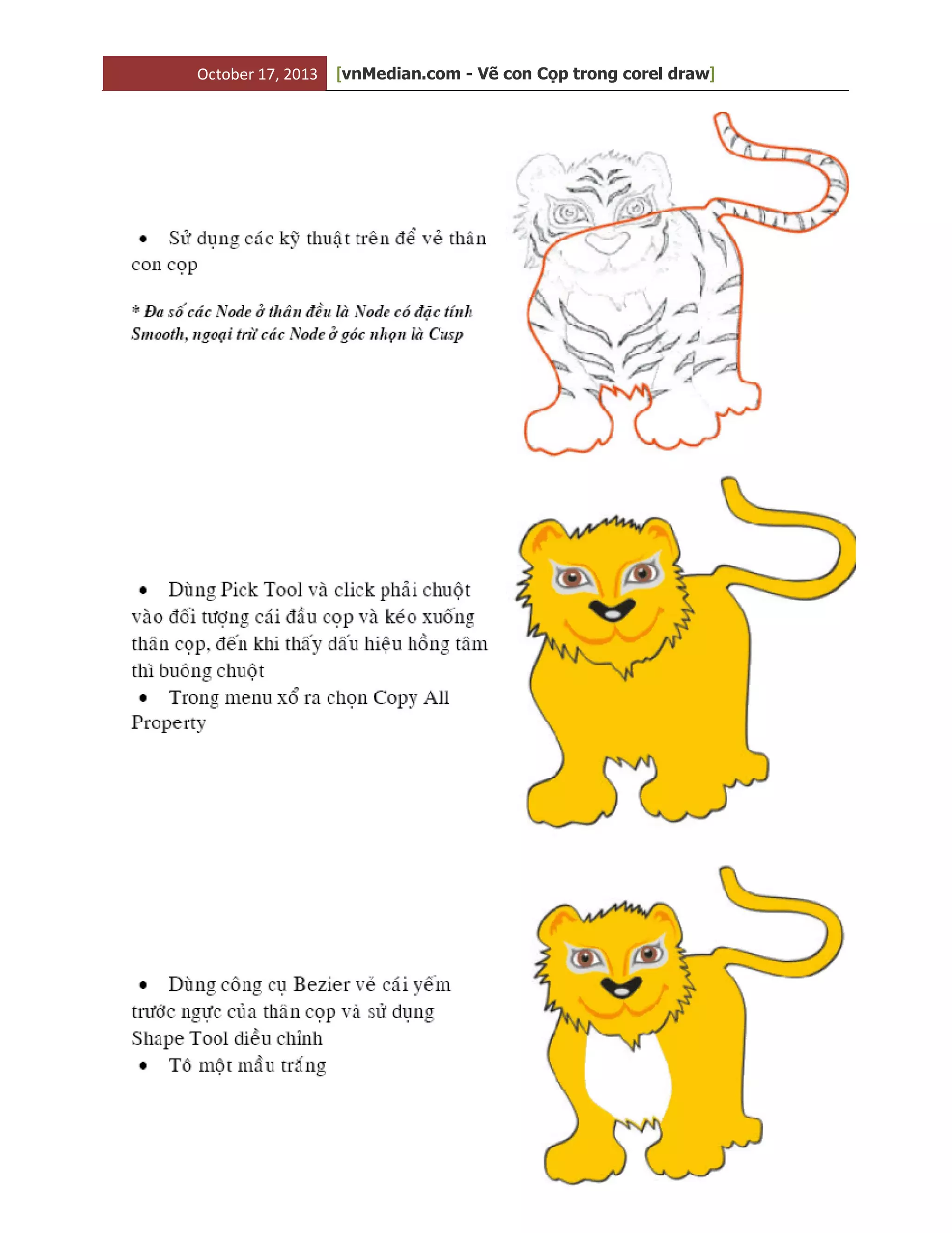 Vn median.com ve con cop trong corel | PDF