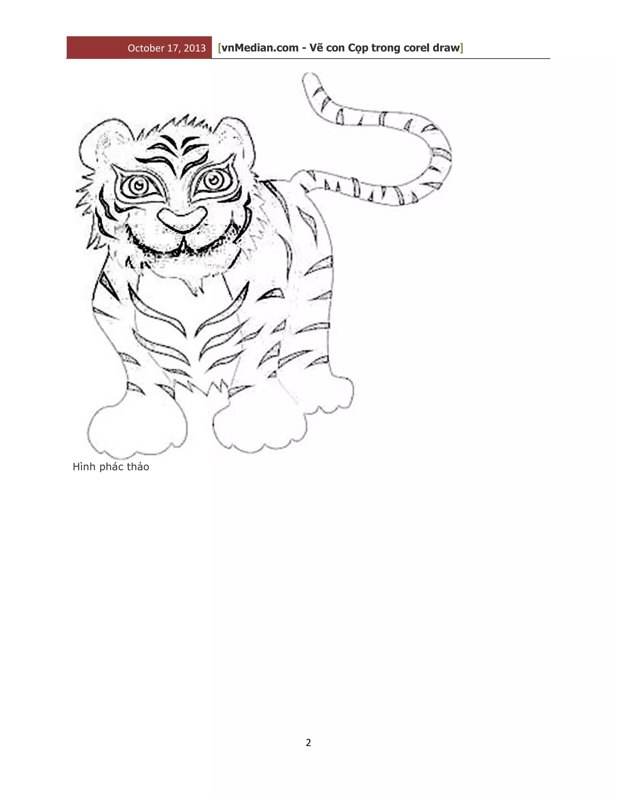Vn median.com ve con cop trong corel | PDF