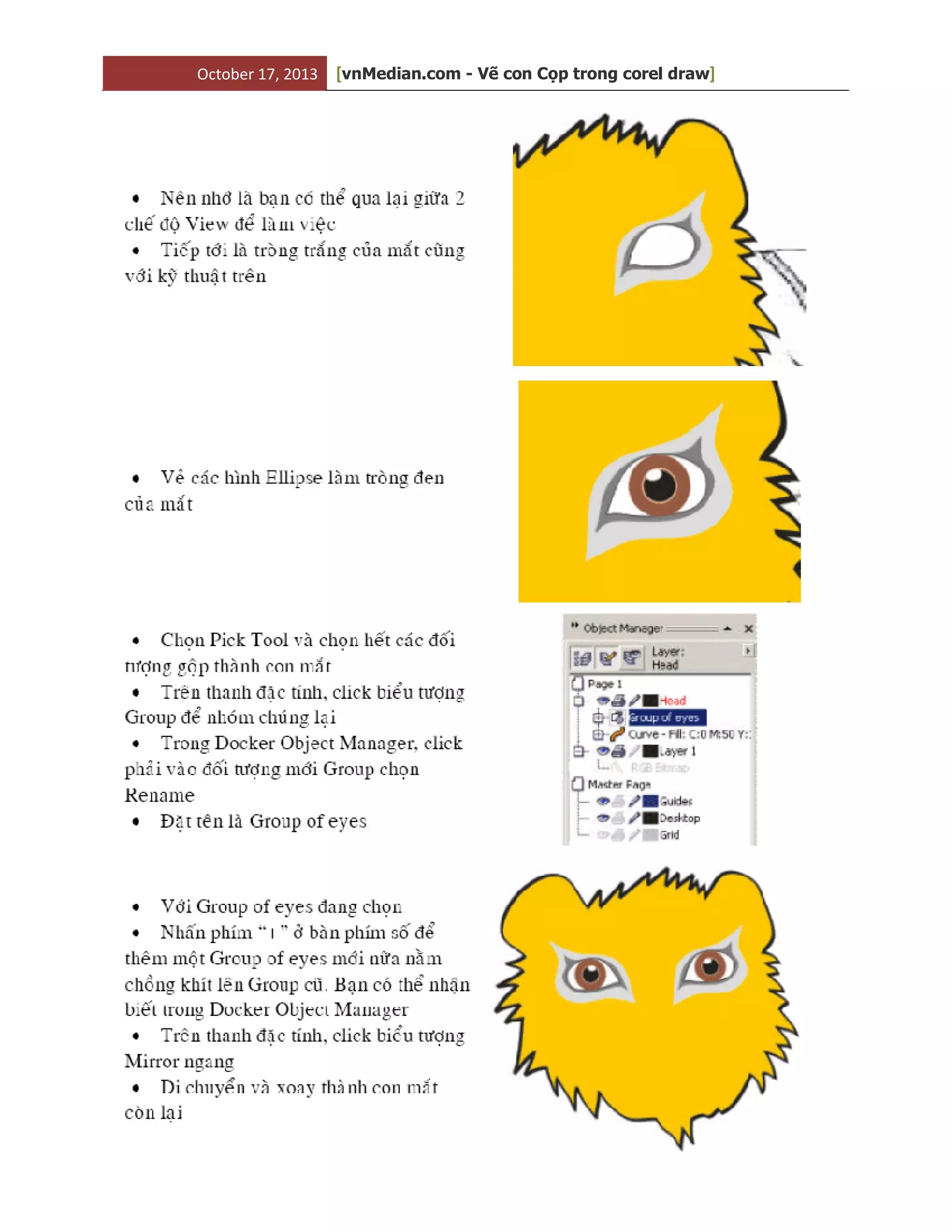 Vn median.com ve con cop trong corel | PDF