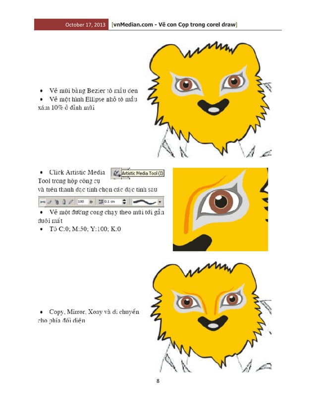 Vn median.com ve con cop trong corel | PDF