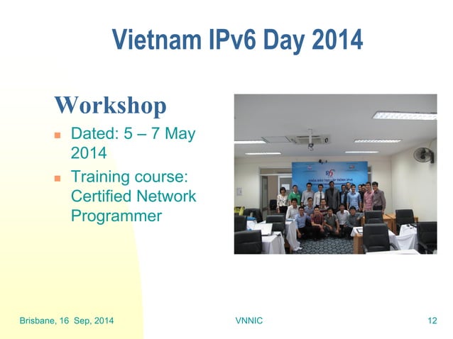 VNNIC Update, by Nguyen Thi Oanh [APNIC 38 / NIR SIG] | PPT