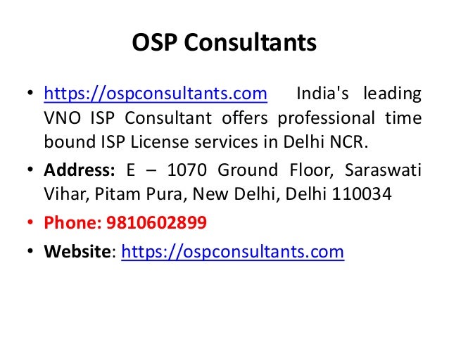 VNO Consultants India | PDF