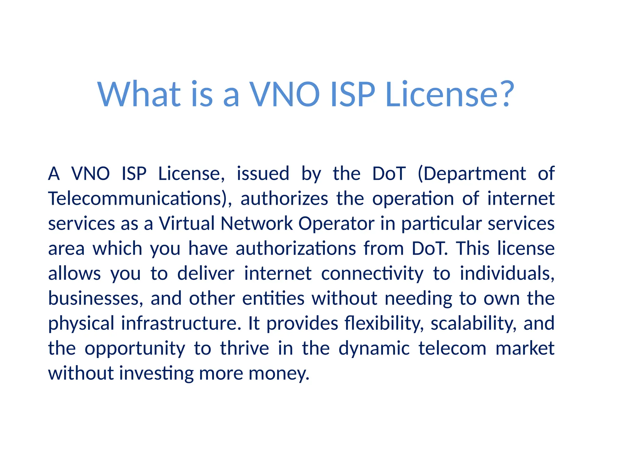 VNO ISP License Registration in India.pptx