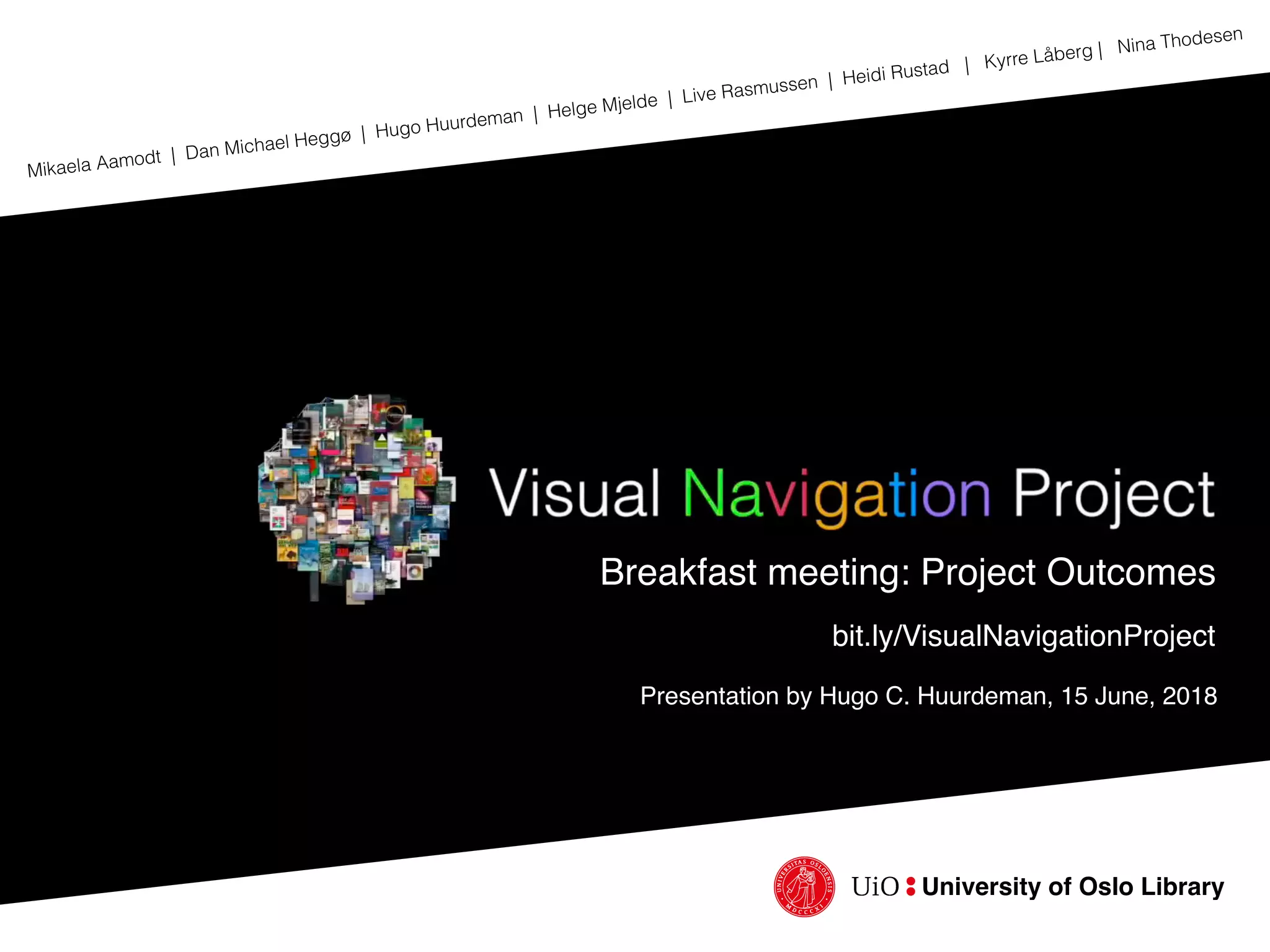 Outcomes Visual Navigation Project | PPT