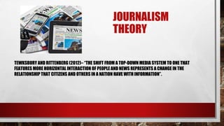 Team Lecture on Blog: Chapter 3 Social media in journalism | PPT