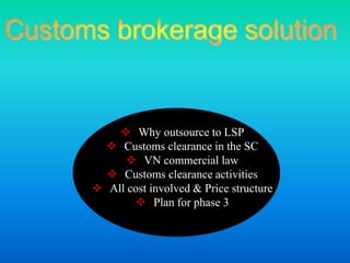 Vns customs brokerage solution | PPT