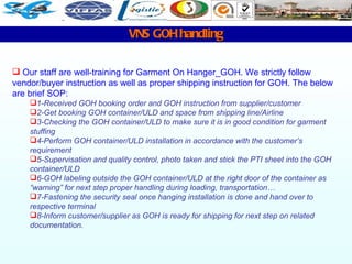 Vns fashion logistics1 | PPT