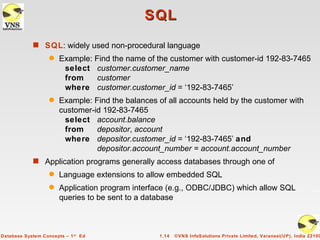 Vnsispl dbms concepts_ch1 | PPT