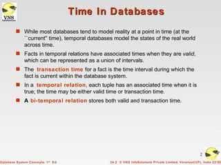 VNSISPL_DBMS_Concepts_ch24 | PPT