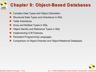 VNSISPL_DBMS_Concepts_ch9 | PPT