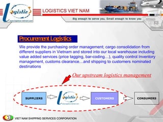 Vns logistics solution | PPT