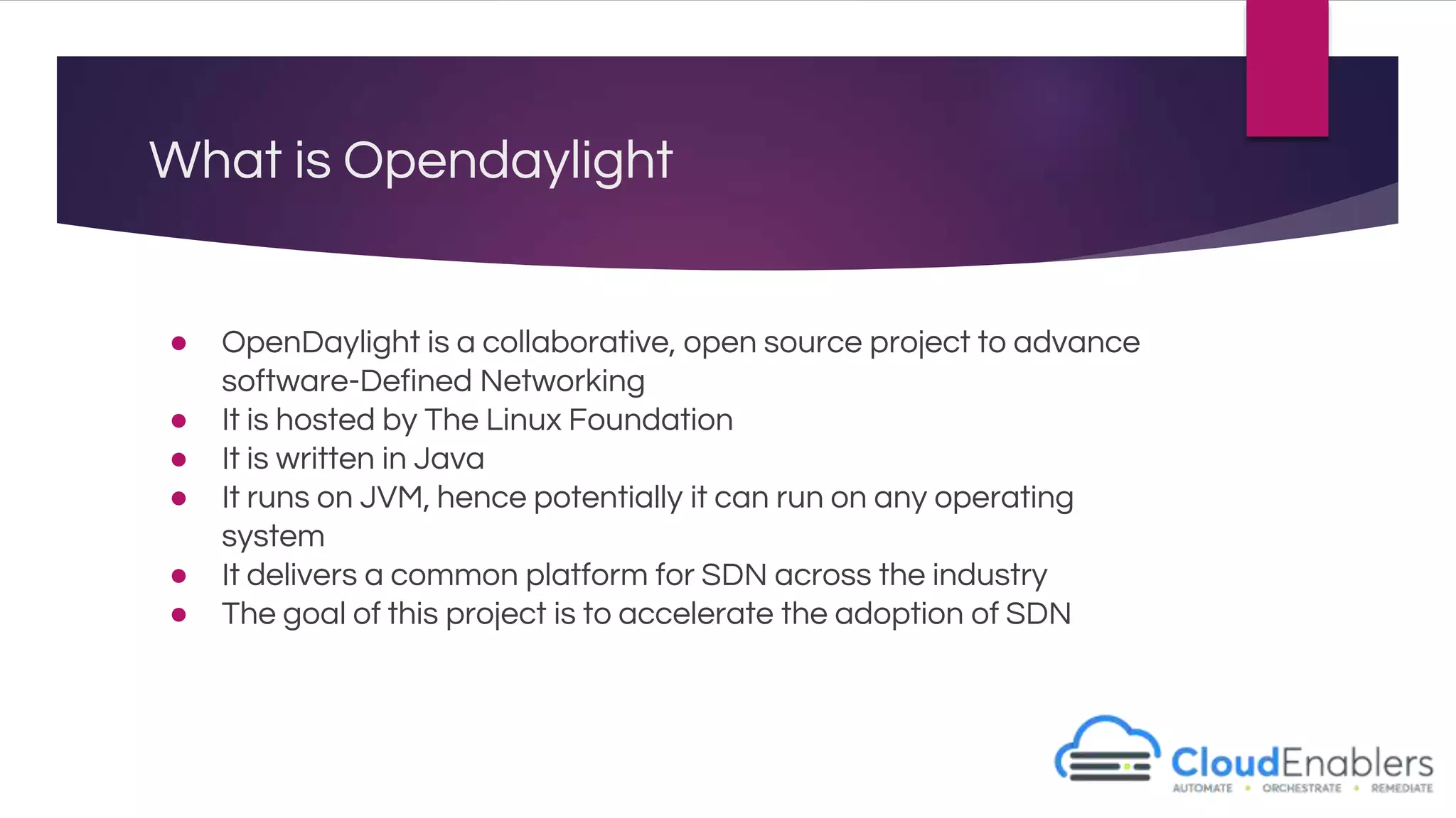 Introduction to Opendaylight | PPTX