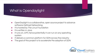 Introduction to Opendaylight | PPTX