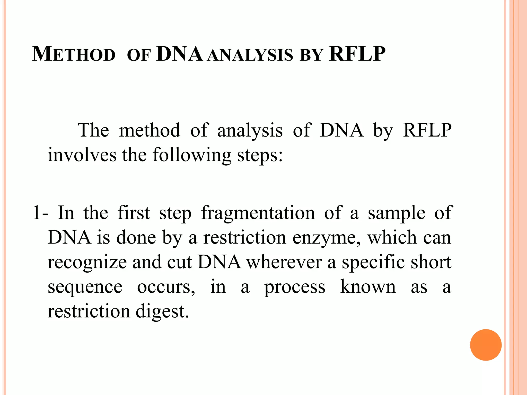 VNTR and RFLP | PPTX