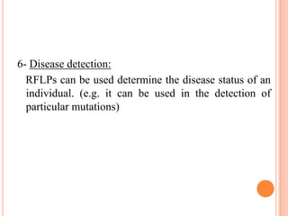VNTR and RFLP | PPTX