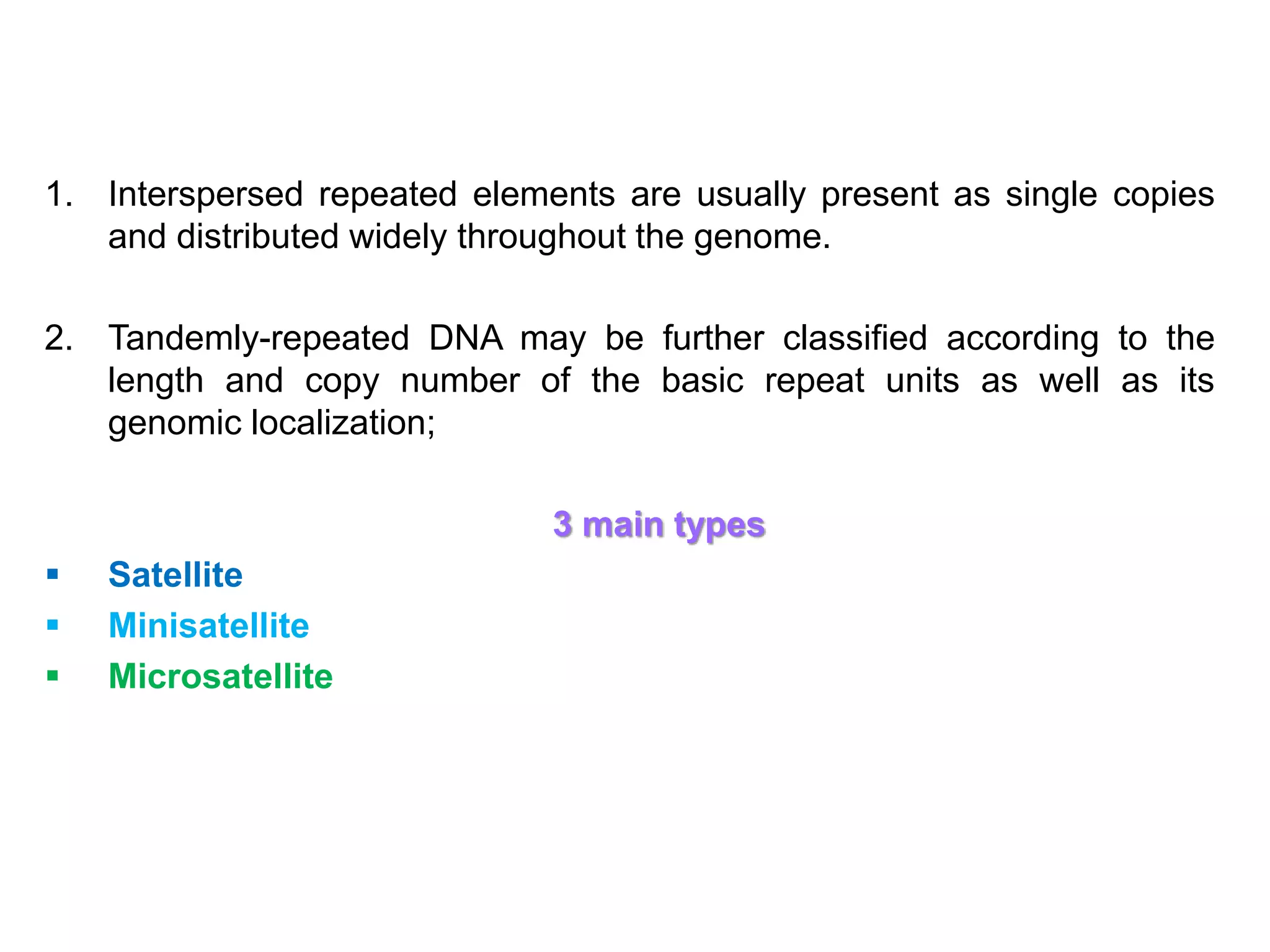 VNTR- Minisatellite | PPTX