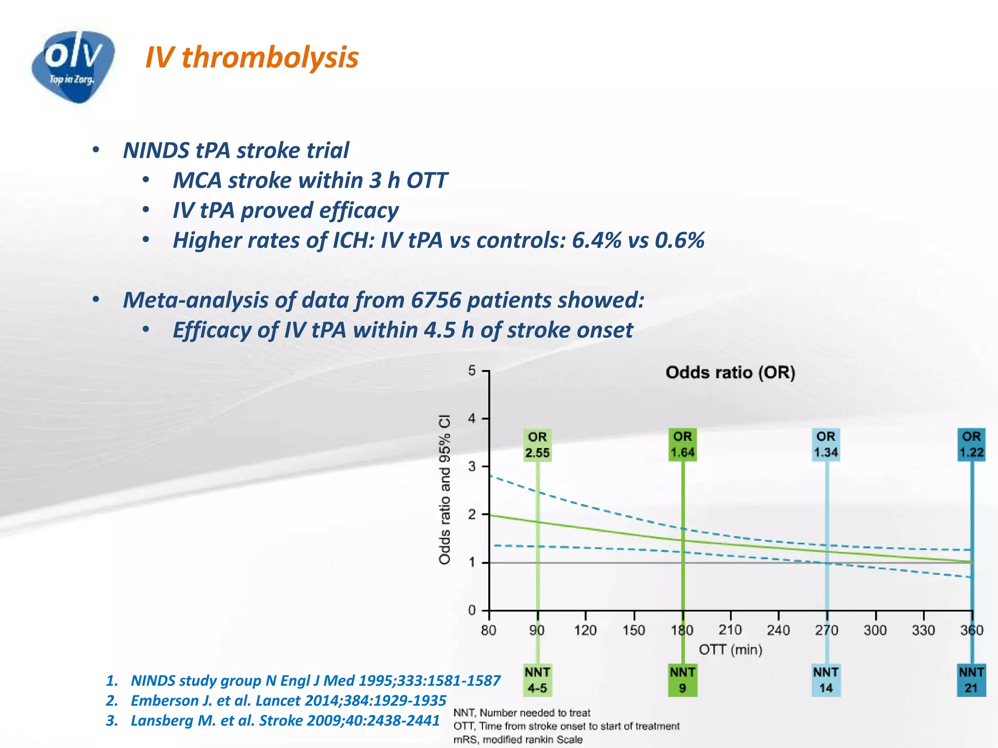 Stroke & thrombectomy - Dr. Jo Caekebeke | PPTX