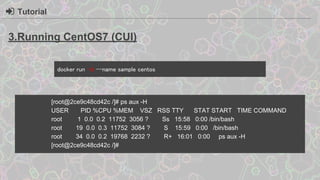 VN Tech Seminor Vol.2 Docker Tutorial | PPT