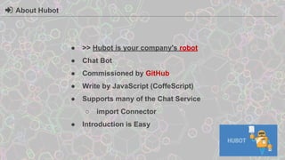 VN Tech Seminor Vol.3 Hubot Tutorial | PPT