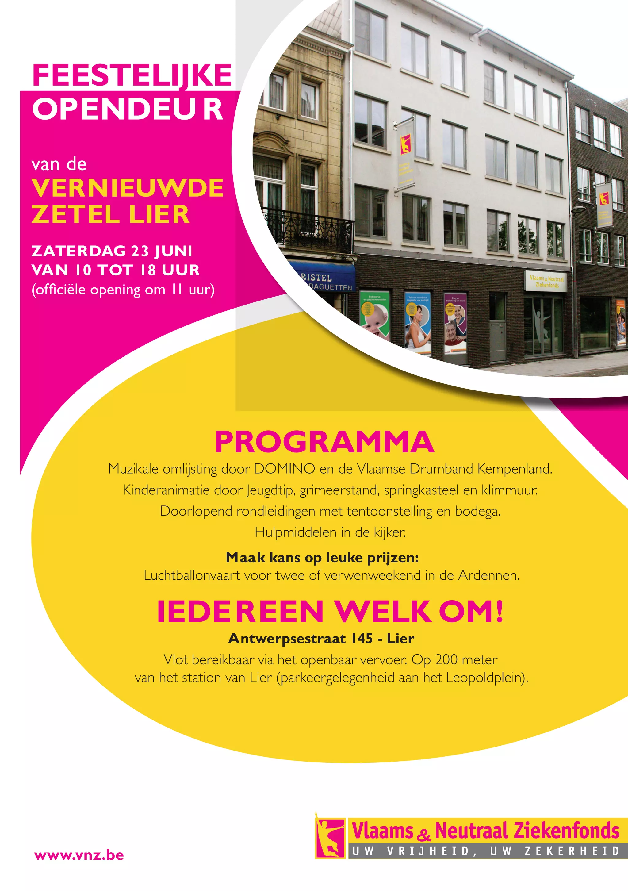 Feestelijke opendeurdag van vernieuwde zetel Lier | PDF