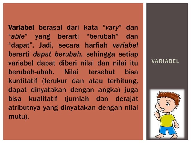 Variabel Operasional | PPTX