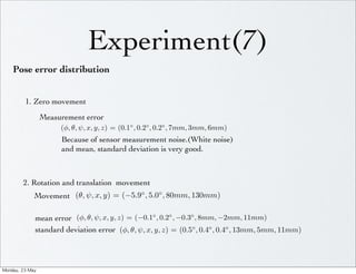 Visual Odomtery(2) | PDF | Cameras and Camcorders | Consumer Electronics