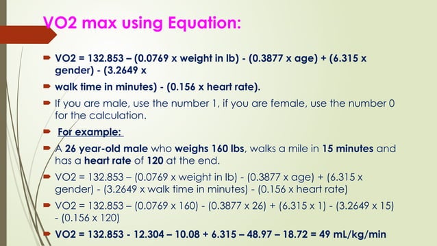 VO2 MAX Exercise Physiology Content.pptx | Lung and Respiratory Health ...