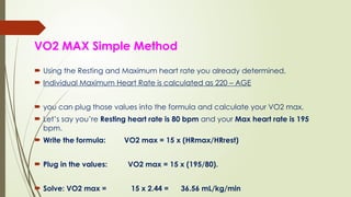 VO2 MAX Exercise Physiology Content.pptx