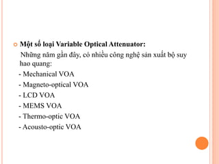 Fiber Optic Attenuator Presentation | PPT