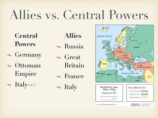 Voacbulatry unit 5, world war l | PPT