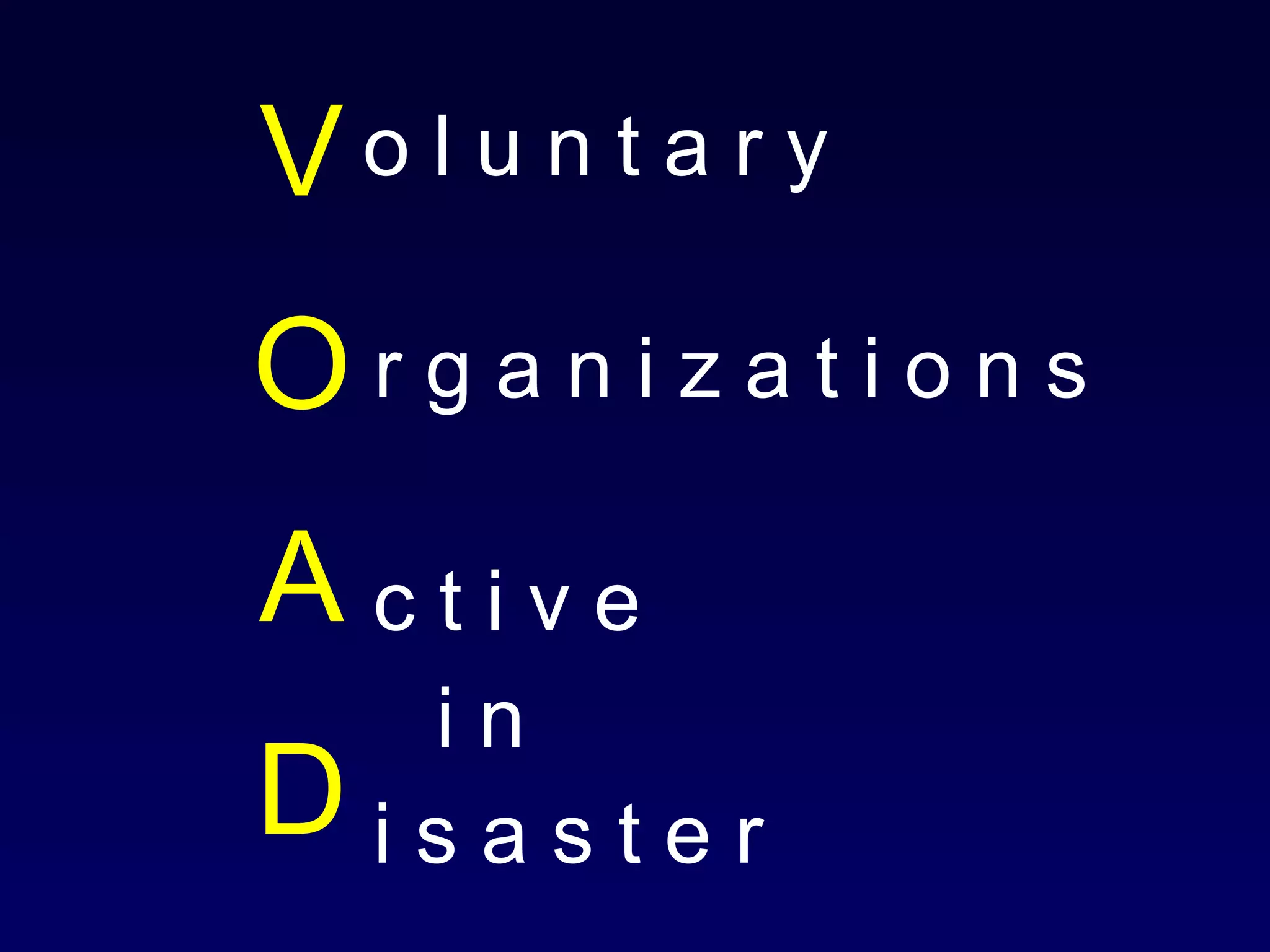 Voad power point | PPT