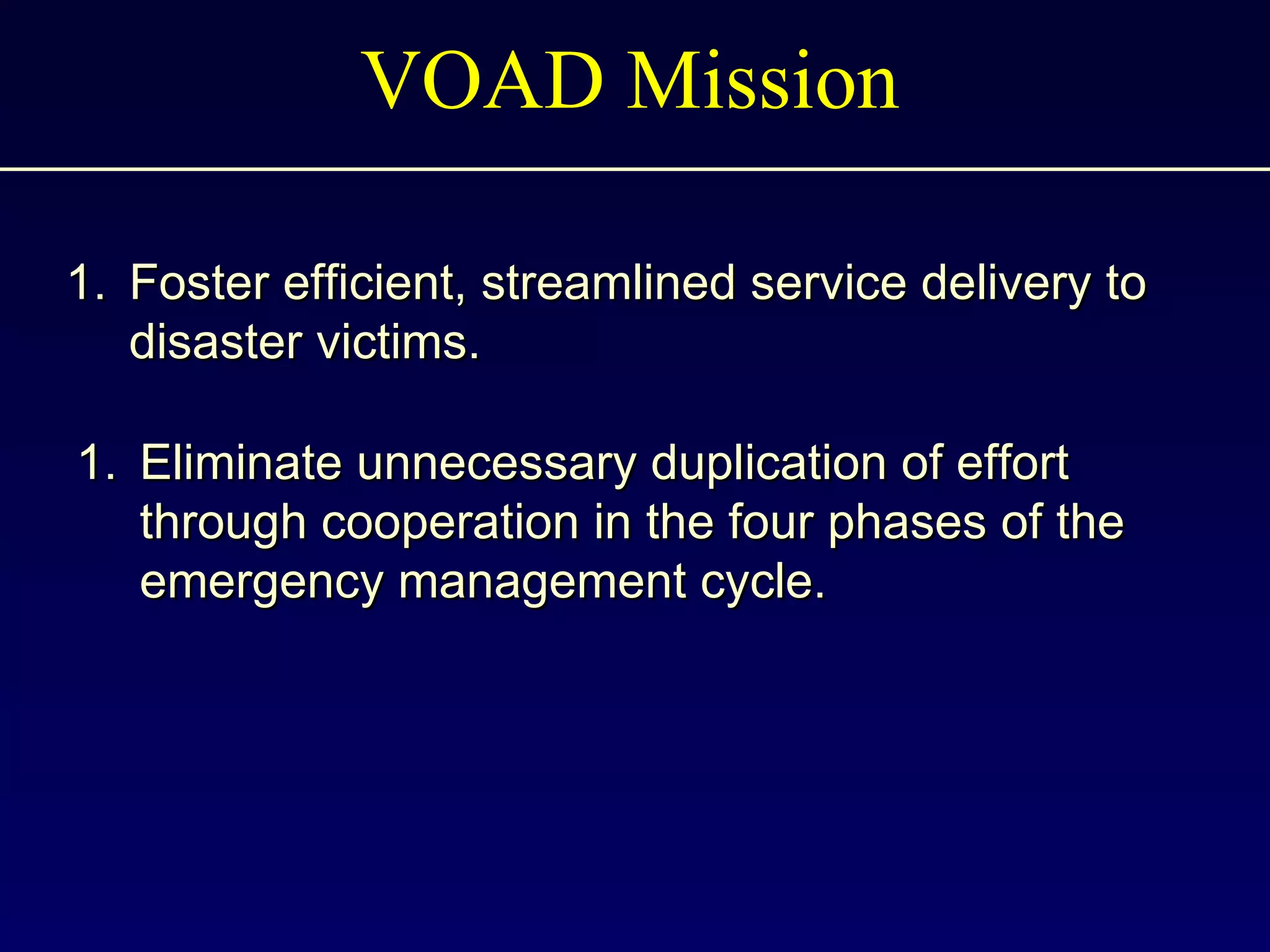 Voad power point | PPT