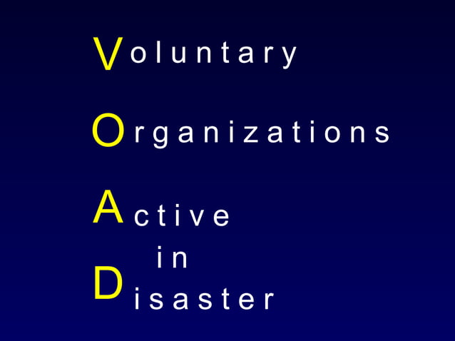 Voad power point | PPT