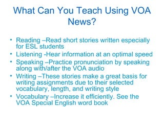 Voa News | PPT