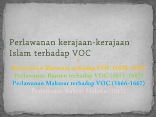 Sejarah VOC di Indonesia | PPT