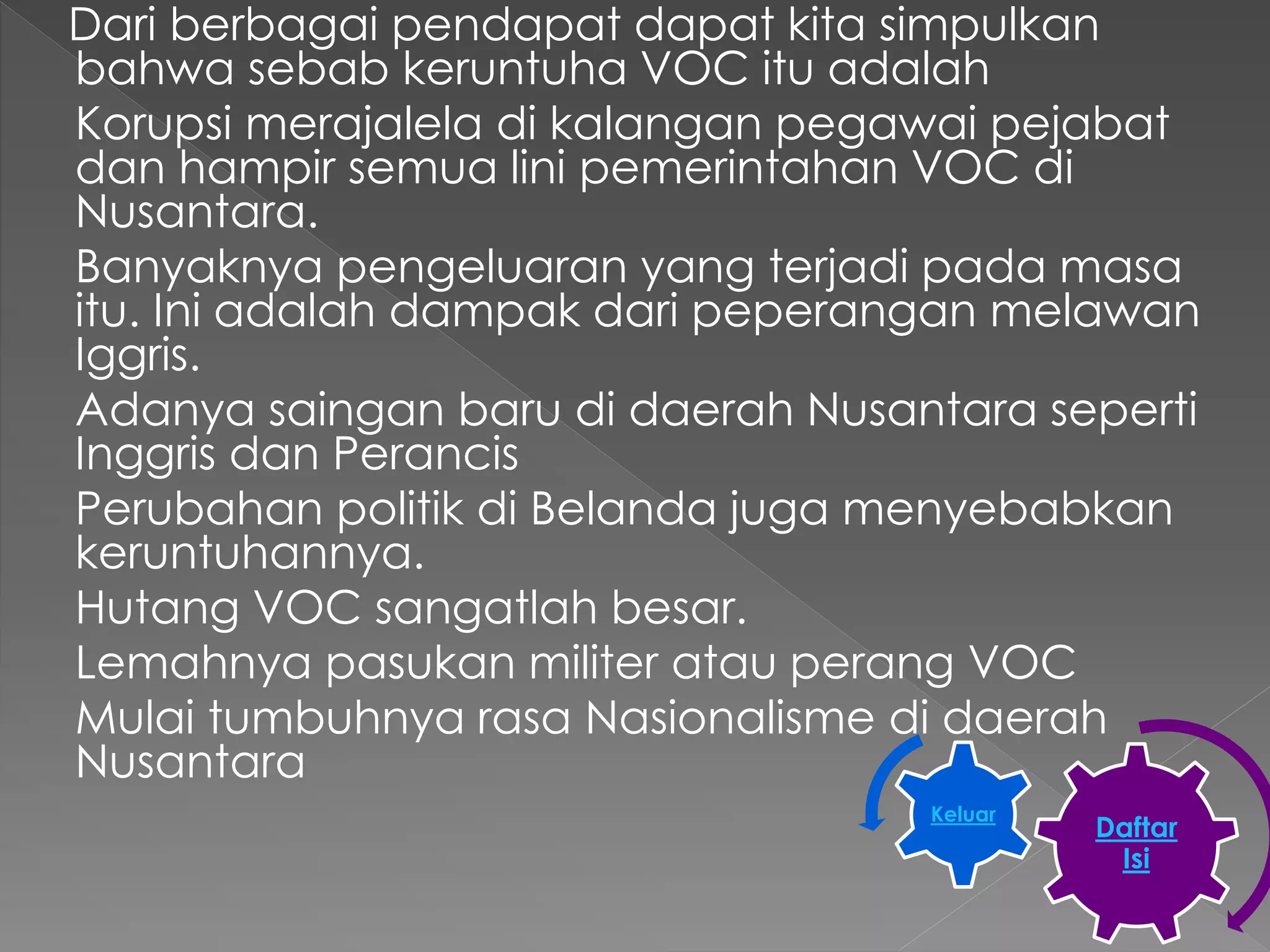 Sejarah VOC | PPTX