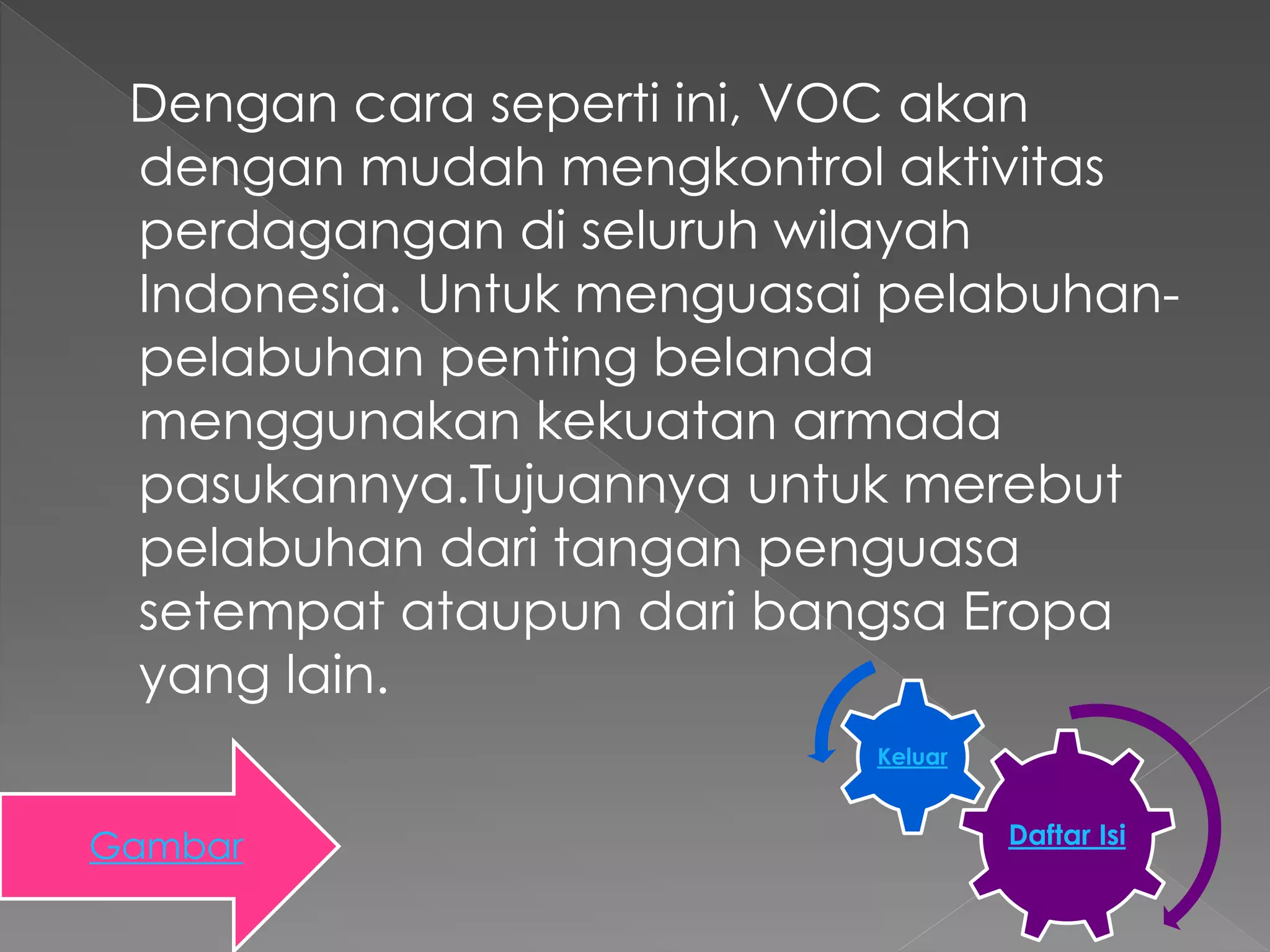 Sejarah VOC | PPTX