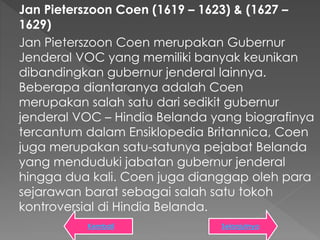 Sejarah VOC | PPTX