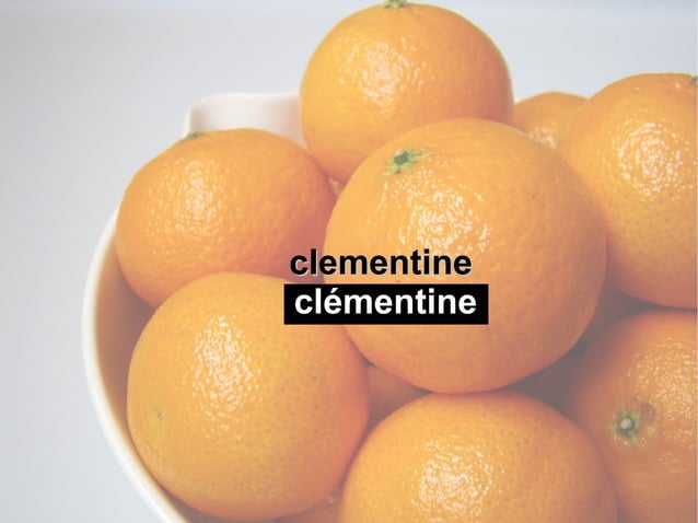 Les fruits (vocabulaire anglais) | ODP