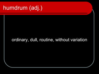Voc 1 flashcards | PPT