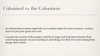 Unit 4 - The Age of Imperialism - Vocabulary | KEY