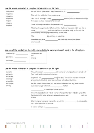 6.2 Vocabulary: Part 2 | PDF | Education